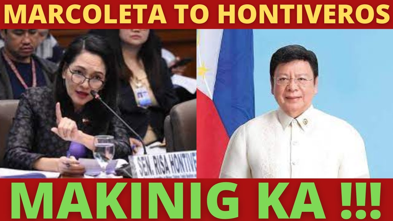 Representative Dante Marcoleta to Senator Risa Hontiveros, MAKINIG KA ...