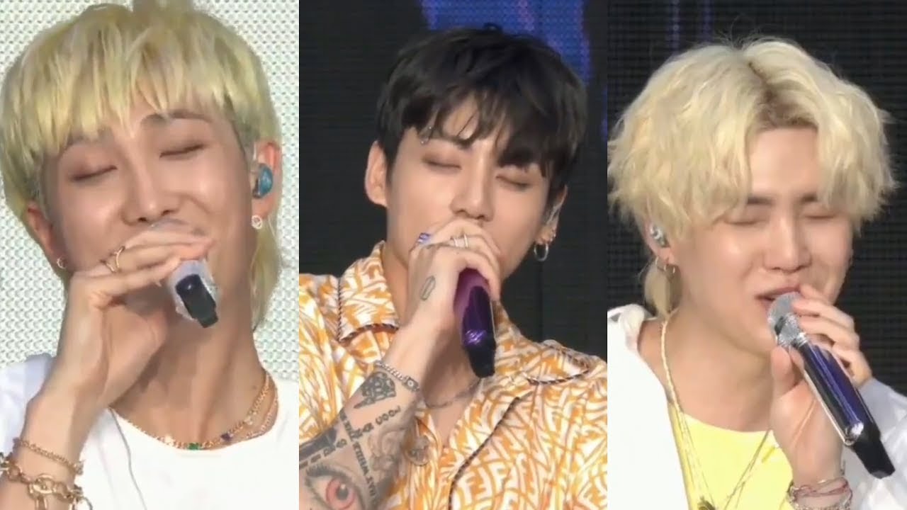 BTS singing their solo songs @ 6th Muster 2021 - YouTube