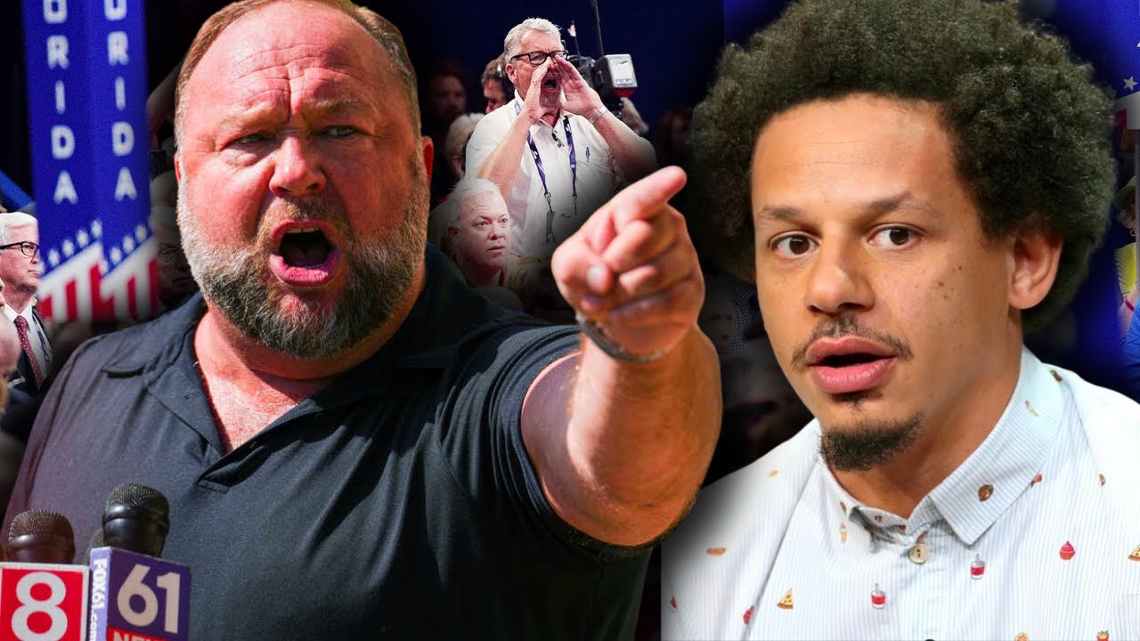 Alex Jones vs Eric Andre at the RNC(HEATED) - YouTube