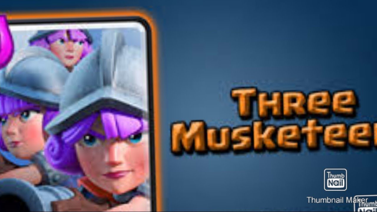 Best deck to attack using 3 musketeers in clash royale - YouTube