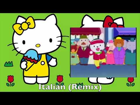 Hello Kitty's Paradise Opening Multilanguage Comparison