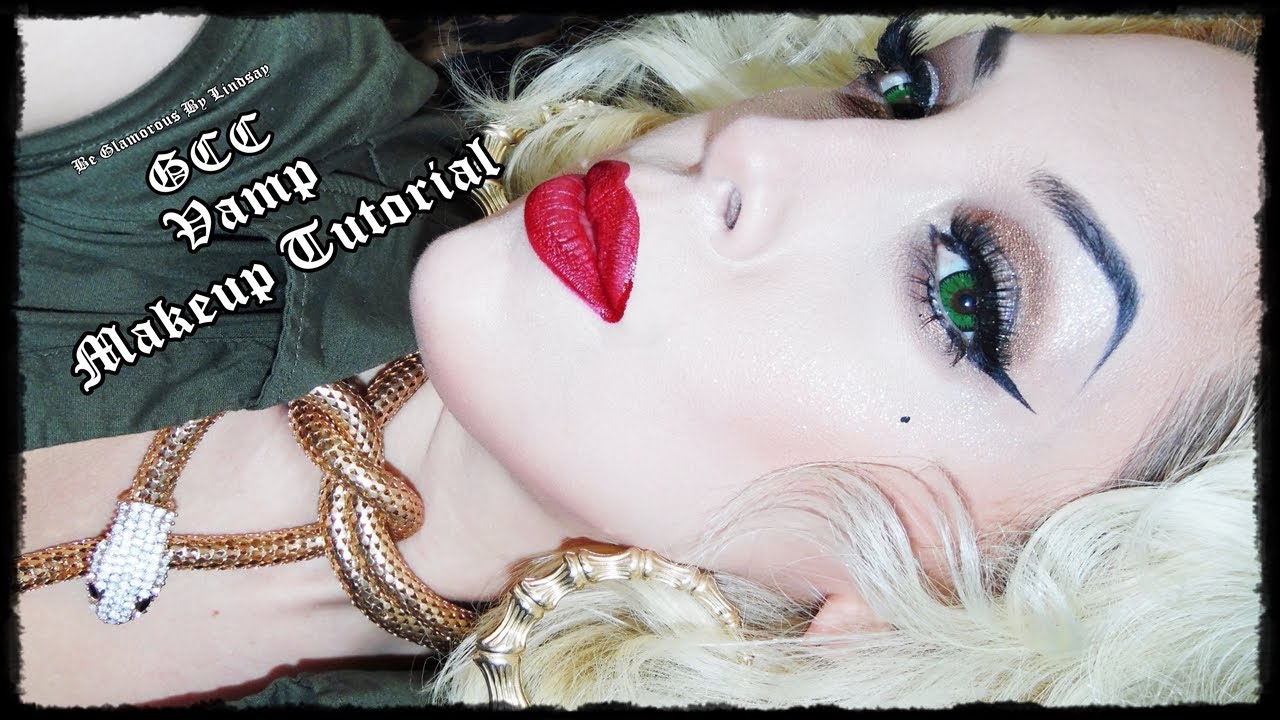 GCC Vamp Makeup Tutorial - YouTube