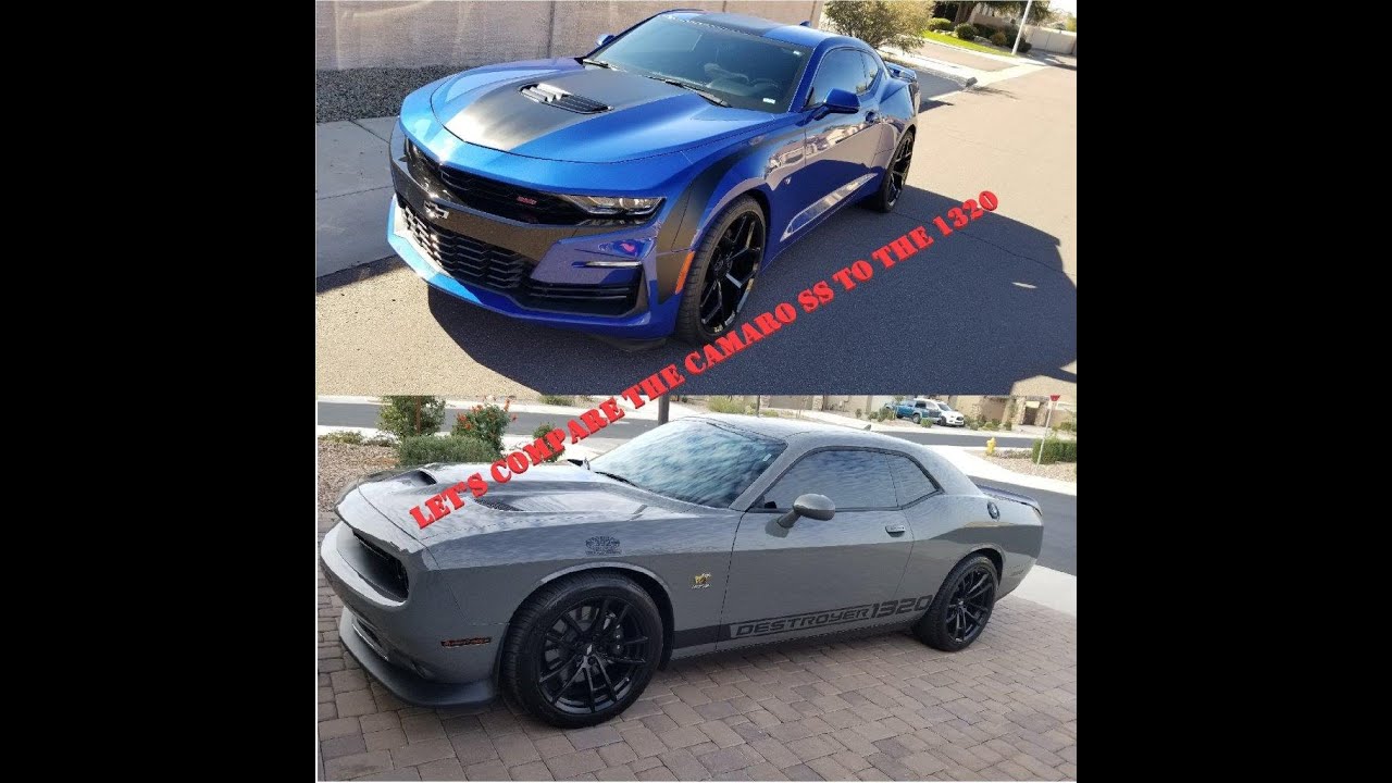 2019 Dodge Challenger 1320 (Camaro SS or Dodge Challenger 1320) - YouTube