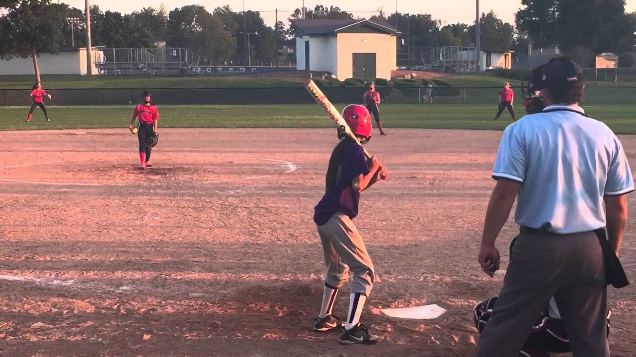Jade Regner. Spirit revolution softball travel team 12U - YouTube