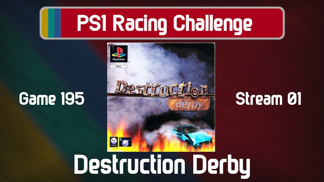 Destruction Derby - PS1 Racing Challenge G195S01 - YouTube