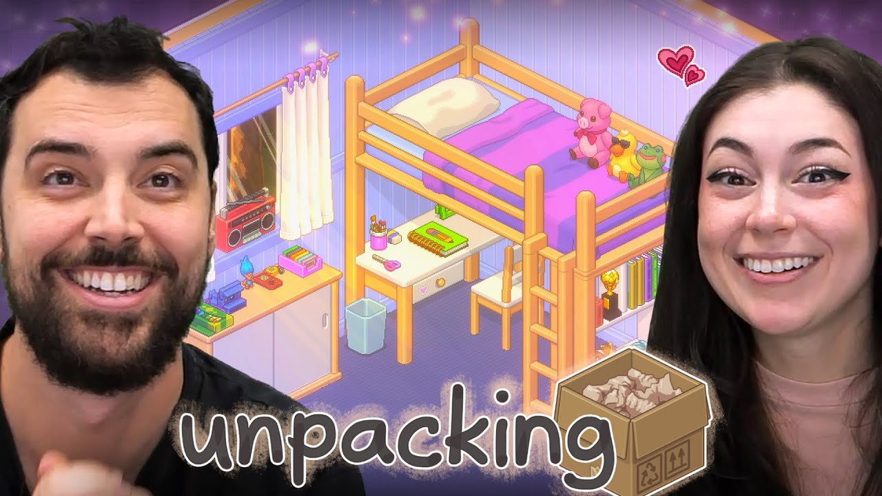 Playing a wholesome “Unpacking” game - YouTube