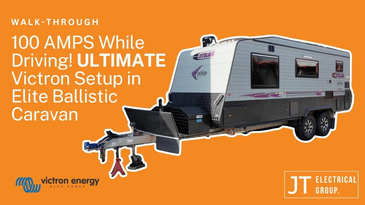 100 AMPS While Driving! ULTIMATE Victron Setup in Elite Balistic ...