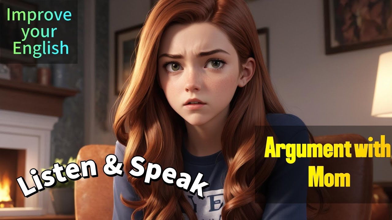 Argument with Mom|15 mins Improve English |Learn with Story|Listening ...