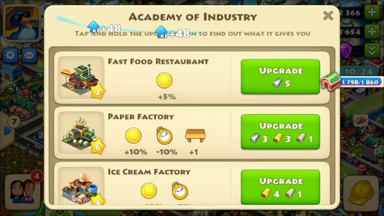 TOWNSHIP Upgrading Fast Food Restaurant from Level 2 to Level 19 - YouTube