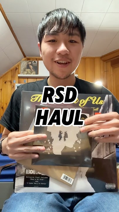 RSD 2025 Haul! Gracie, Taylor, Charli, and More! #rsd #recordstoreday #taylorswift #shorts - YouTube