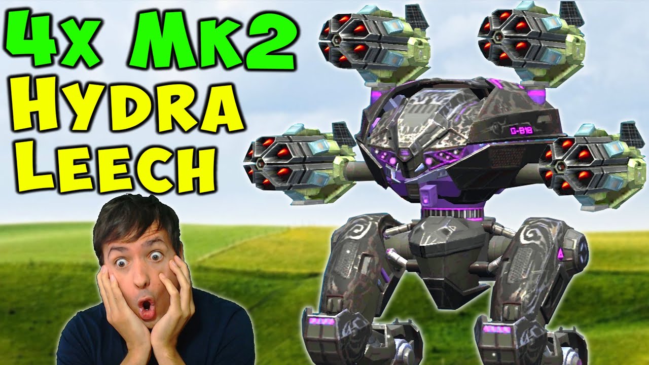 4x HYDRA LEECH Mk2 Trolling War Robots Gameplay WR - YouTube