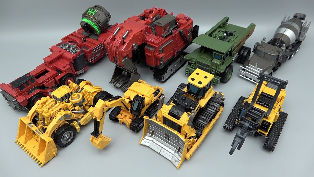 [트랜스포머] 데바스테이터 변신[TRANSFORMERS] DEVASTATOR TRANSFORMATION - YouTube