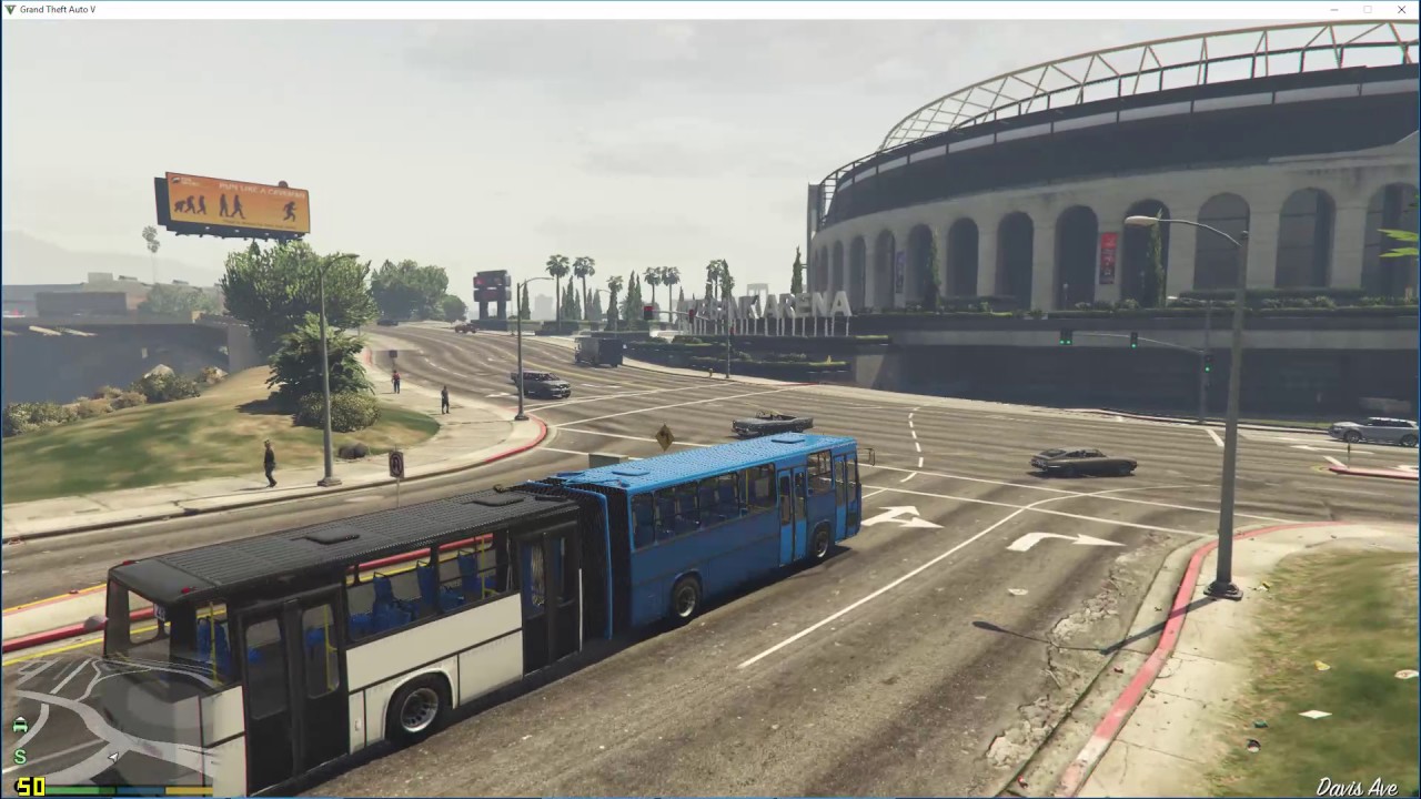 Grand Theft Auto V - Ikarus C83 Eredeti Bendy Bus Test Drive ...