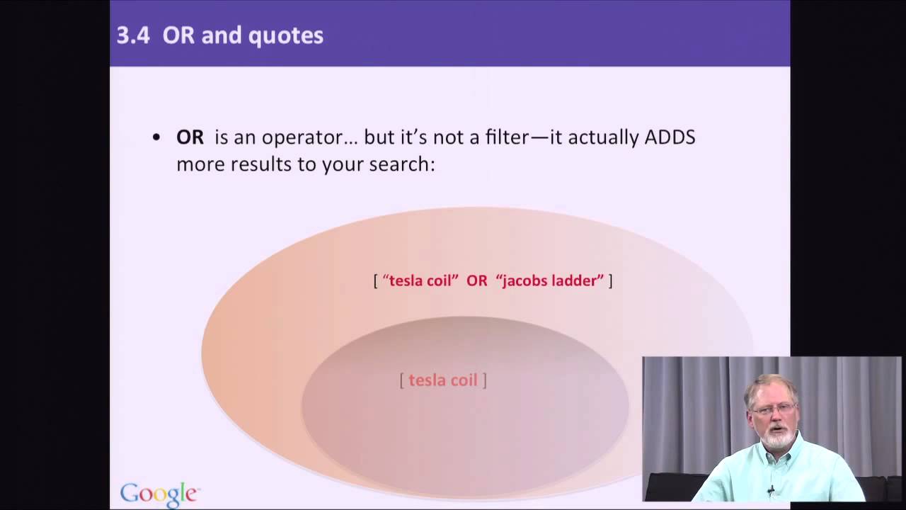 Power Searching with Google Lesson 3.4 - YouTube