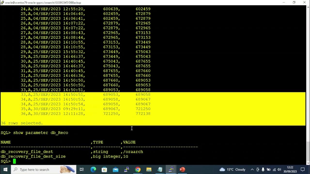 Steps to restore archivelog in oracle RDBMS - YouTube