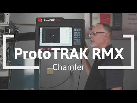 How To Create a Chamfer with the ProtoTRAK RMX CNC - YouTube
