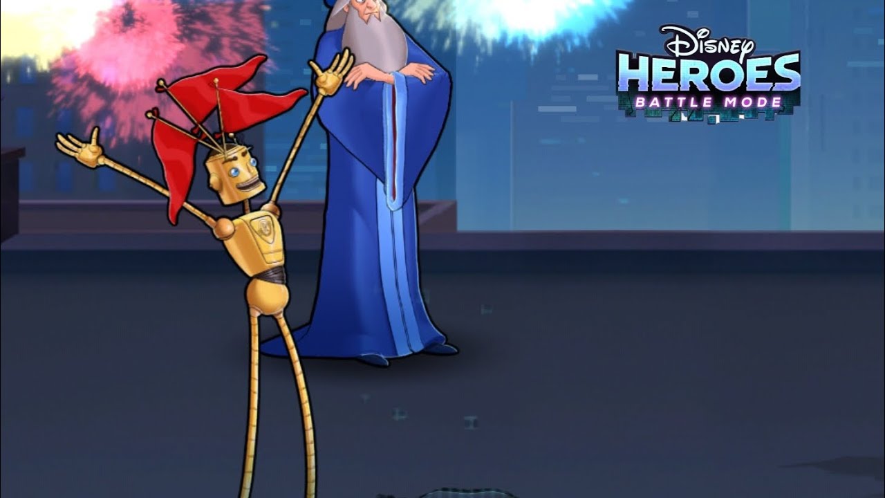 CARL THE ROBOT AND YEN SID DISNEY HERO BATTLE MODE - YouTube