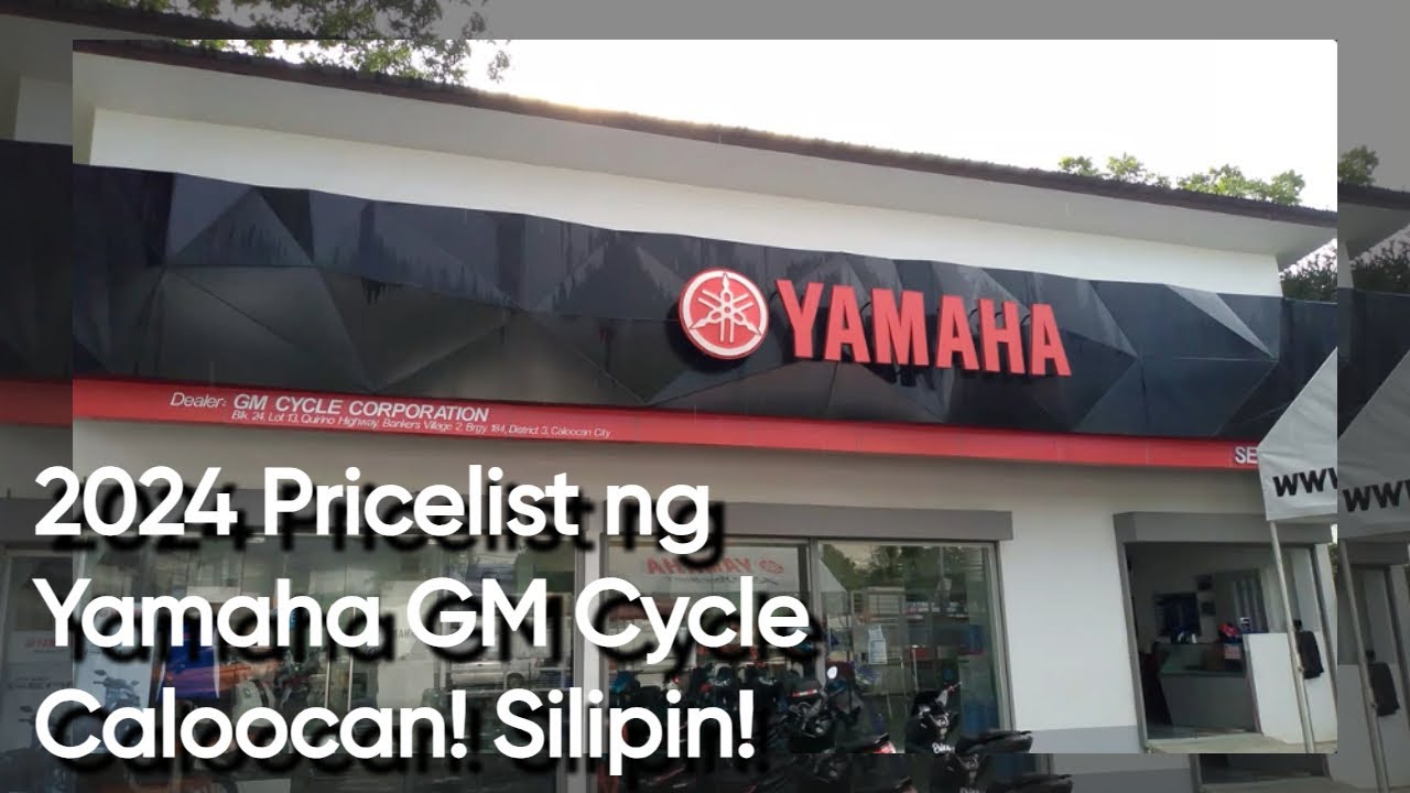 Price Update - Yamaha GM Cycle North Caloocan - YouTube