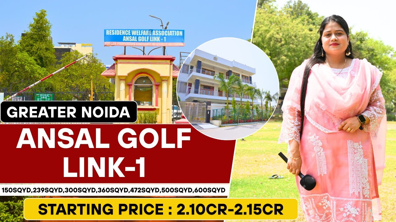 🏡 Ansal Golf Link-1 Society, Plots in Greater Noida Near Pari Chowk ...
