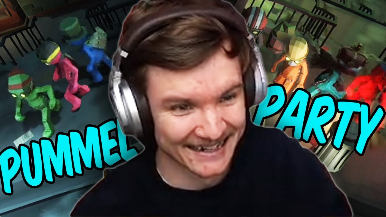A nice Pummel Party game with friends - YouTube