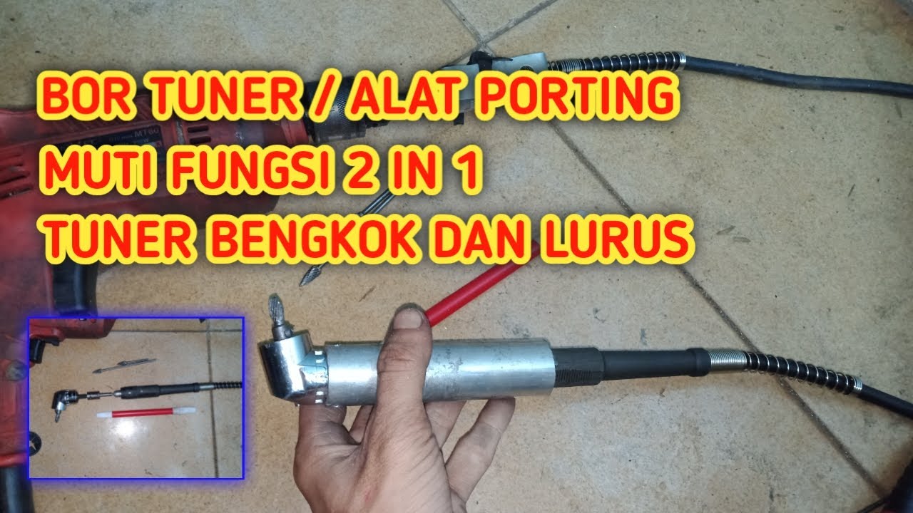 MEMBUAT BOR TUNER BENGKOK MULTI FUNGSI 2 IN 1 MURAH MERIAH HASIL ...