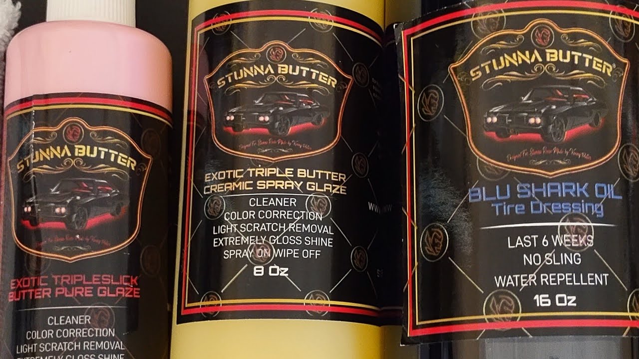 Stunna Butter car care products are here to keep your ride clean⭐⭐⭐⭐ ...