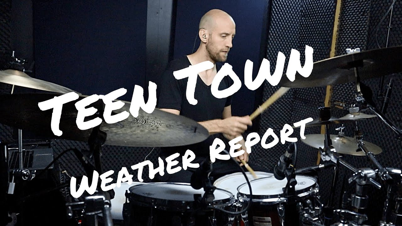 Weather Report - Teen Town (Drum Cover) - YouTube