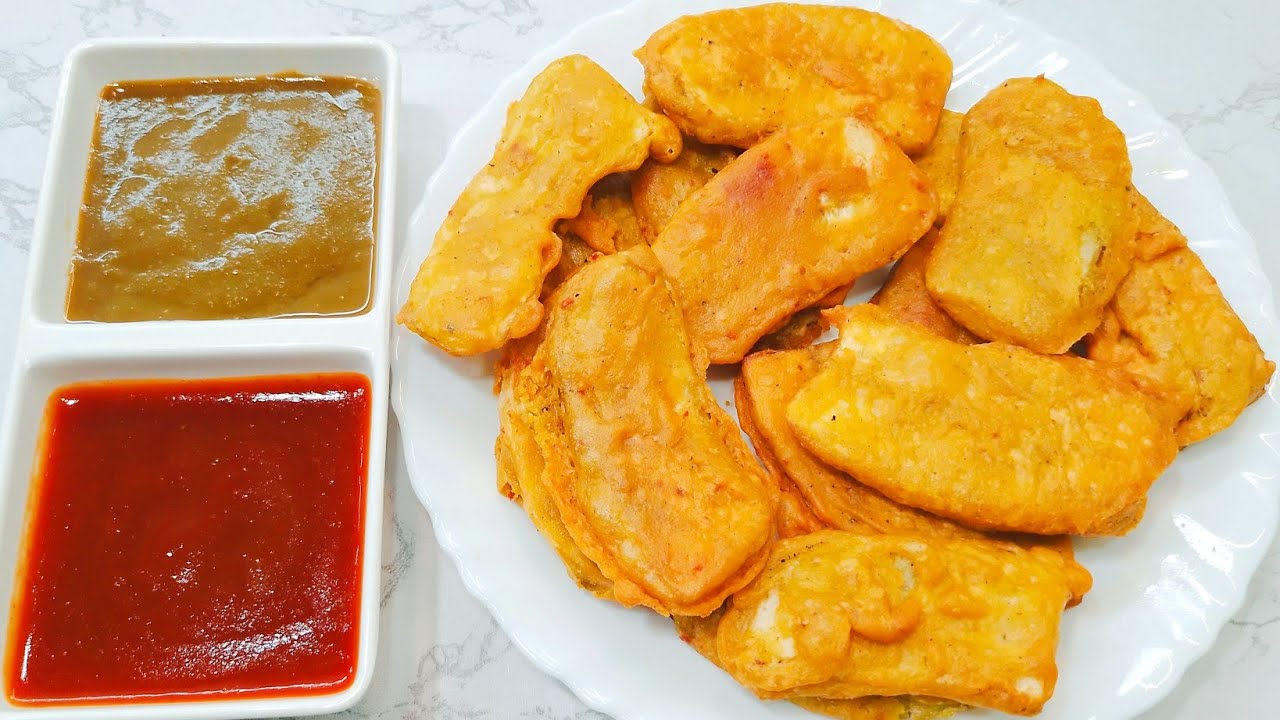 कच्चे केले के पकोड़े | Kela Pakoda | Banana Pakoda Recipe | kacha ...
