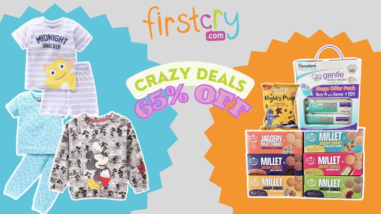 Firstcry Haul | Babyhug kids wear | Early foods | Himalaya Baby Wipes ...