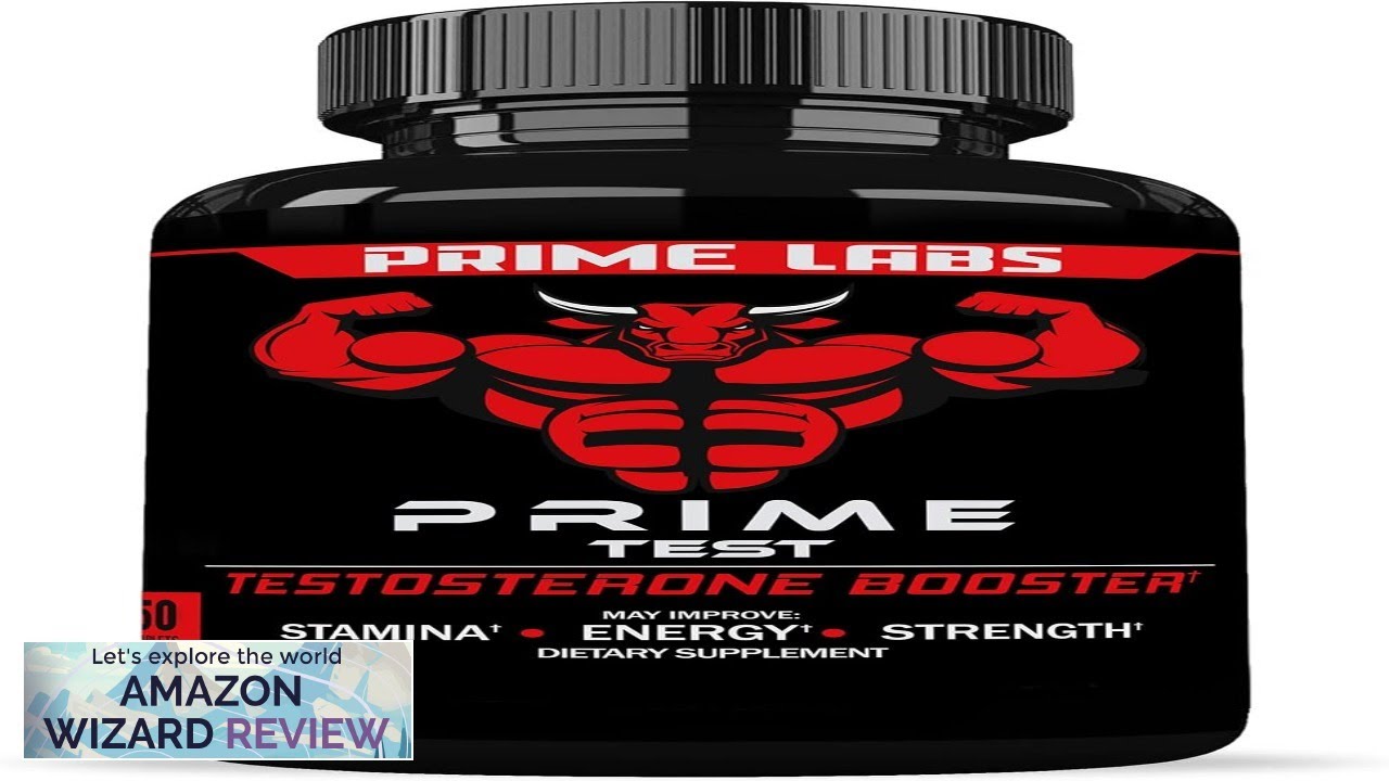 Prime Labs Men's Testosterone Booster Stamina Endurance & Strength ...