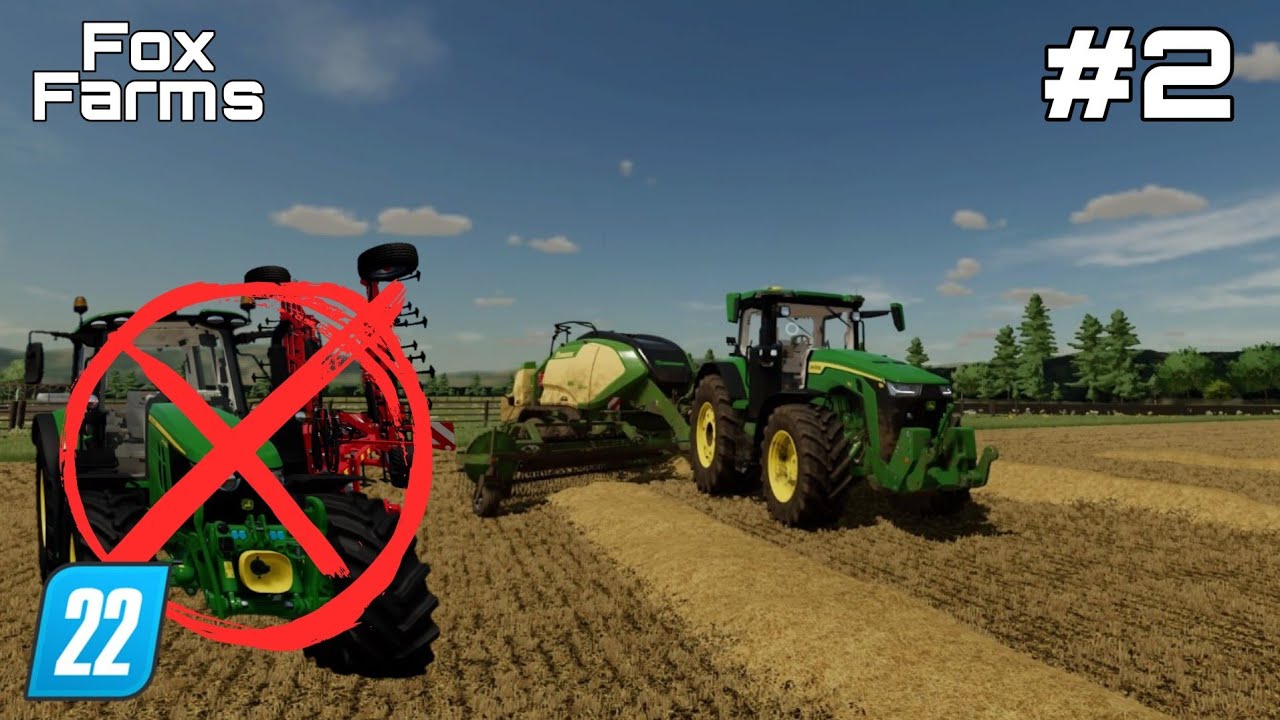 Selling equipment I won't use & makin staw bales | Fox Farms Ep 2 ...