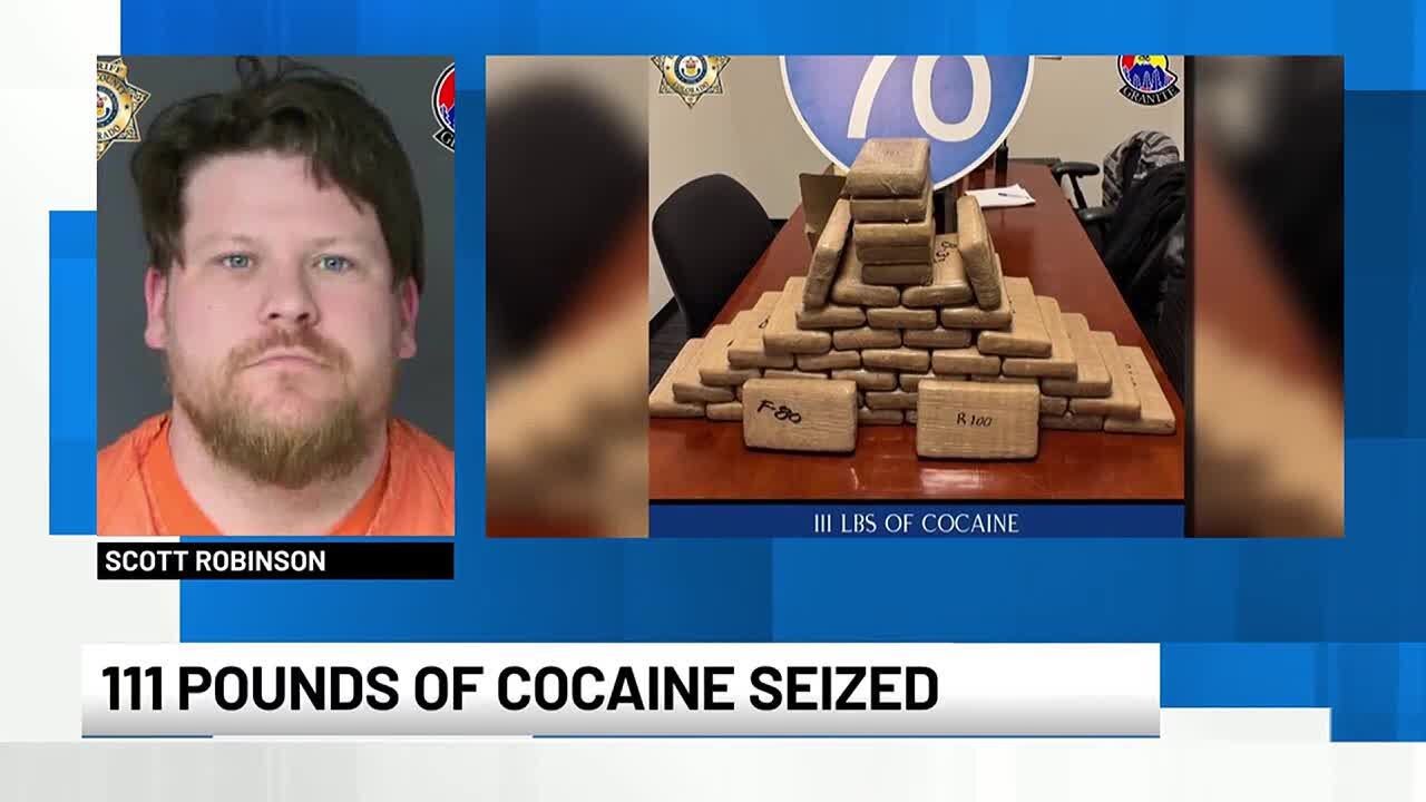 111 Pounds of cocaine siezed on Colorado highway - YouTube