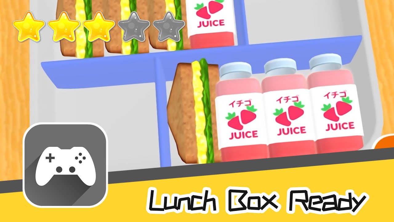Lunch Box Ready Walkthrough Recommend index three stars - YouTube