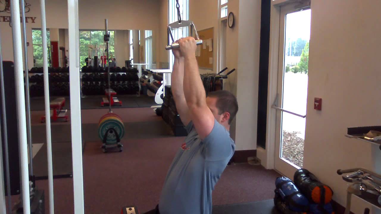 Neutral Grip Lat Pull Down - YouTube