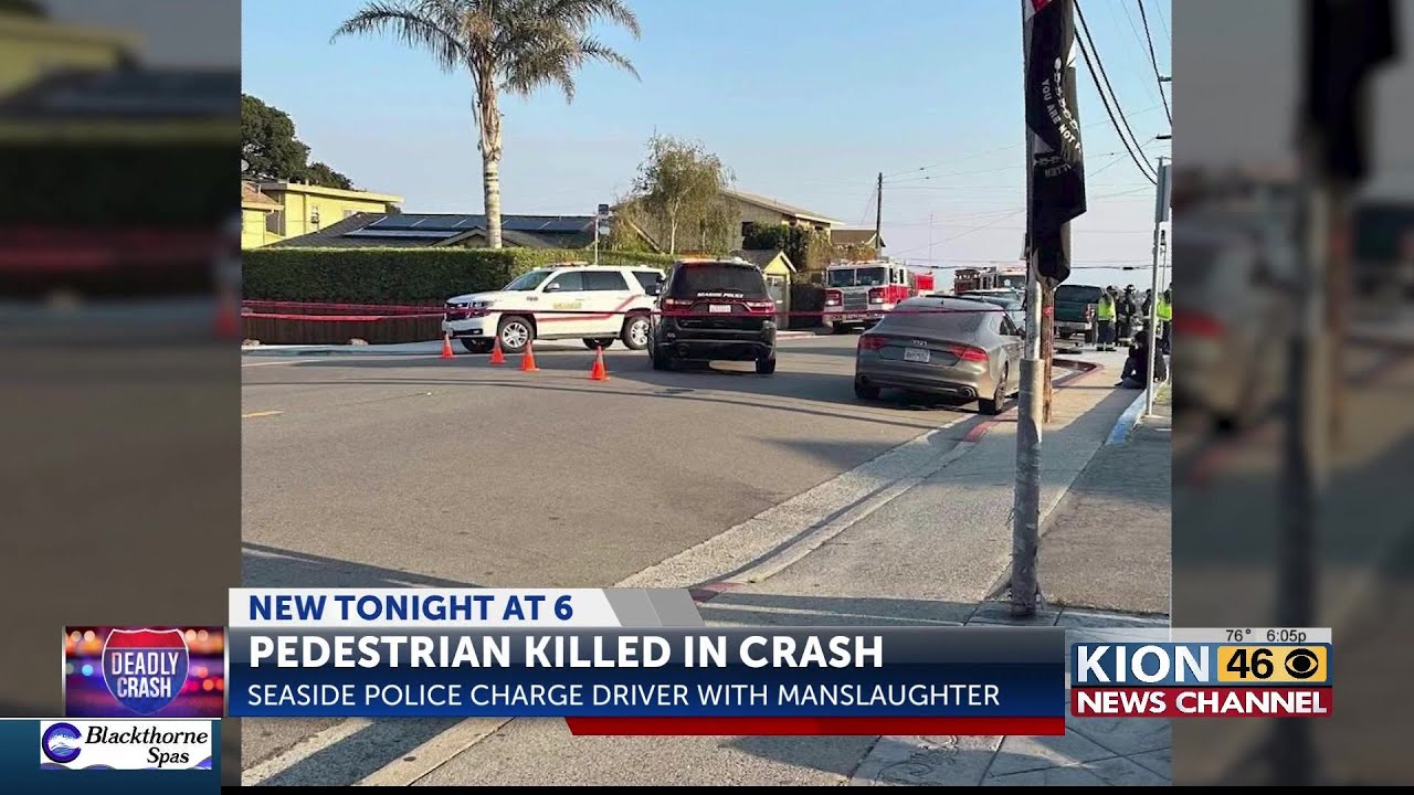 Man charged with misdemeanor vehicular manslaughter after deadly crash ...
