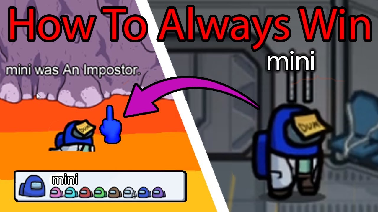 How To Always Win In Among Us - YouTube