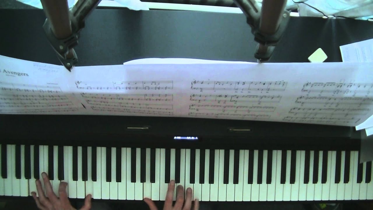 Avengers Soundtrack - Main Theme - Piano - YouTube
