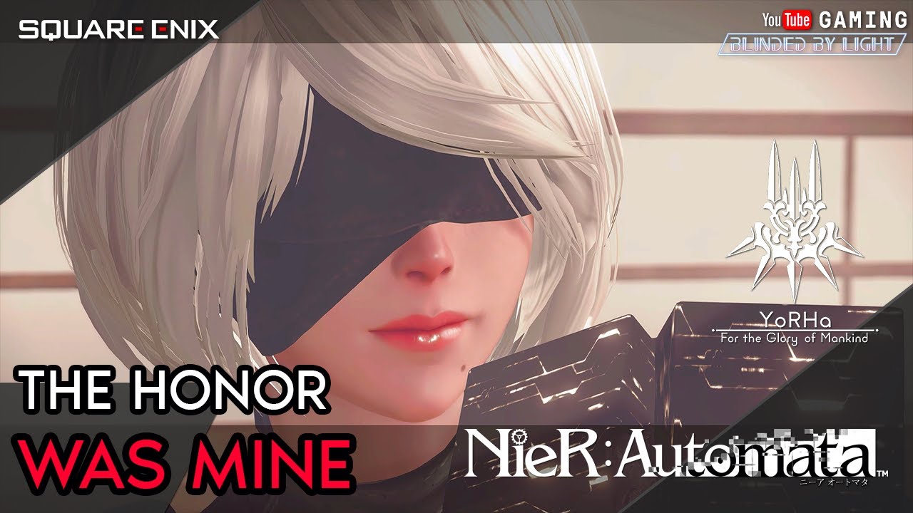 NieR Automata (PC) - 4K Upscale Cutscene Mod Test #2B #9S #nierautoma # ...