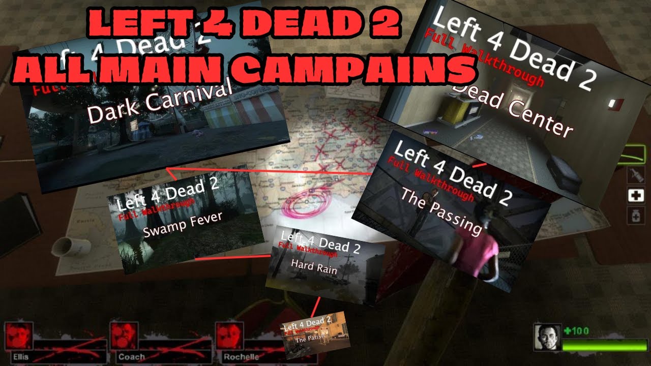 Left 4 Dead 2: All Main Campaigns - YouTube