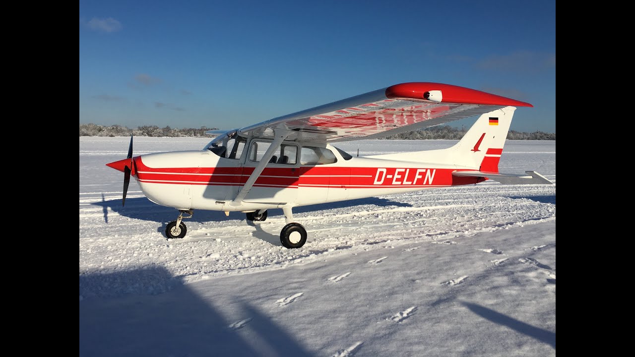 Cessna Wonderland - Winterflying in Germany *SNOW OPS* HD - YouTube