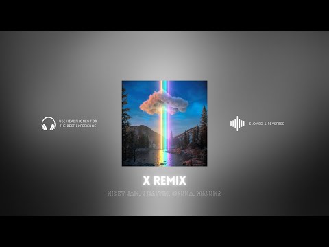 [perfected] x remix - nicky jam, j balvin, ozuna, maluma (slowed & reverbed)