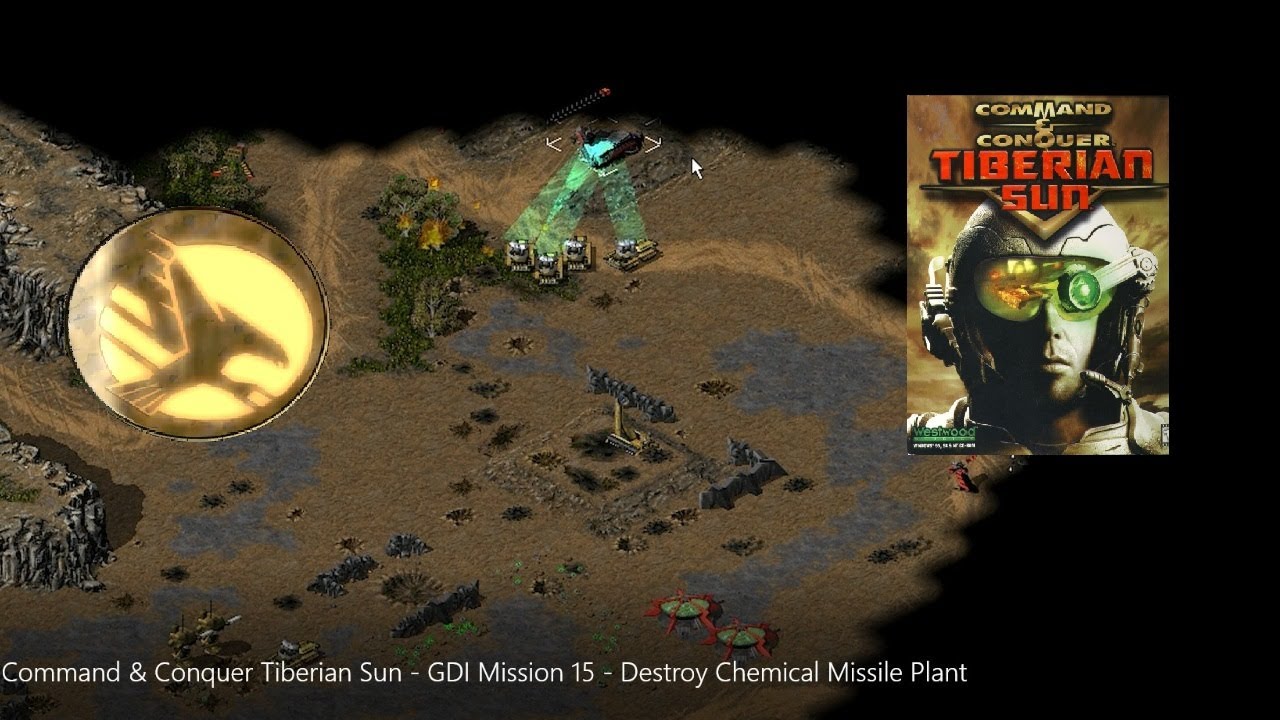 C&C: Tiberian Sun - GDI Mission 15: Destroy Chemical Missile Plant ...