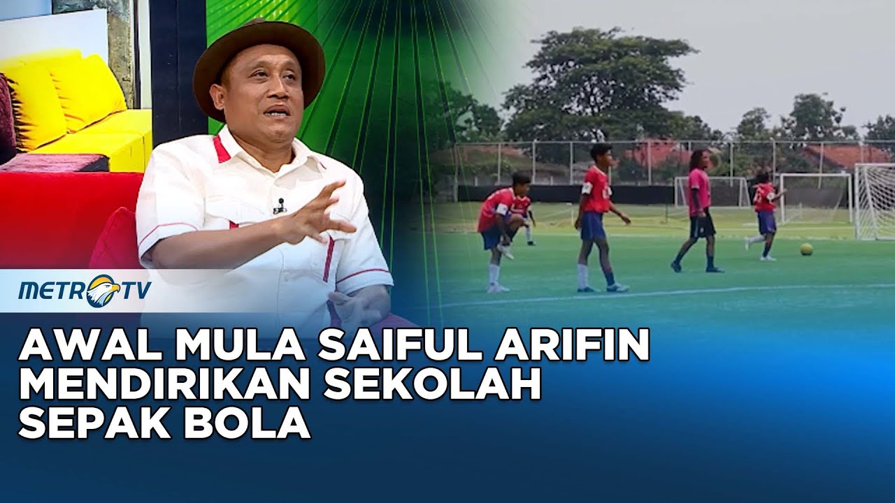 Kisah Pendiri Sekolah Sepak Bola Saiful Arifin #KickAndy - YouTube
