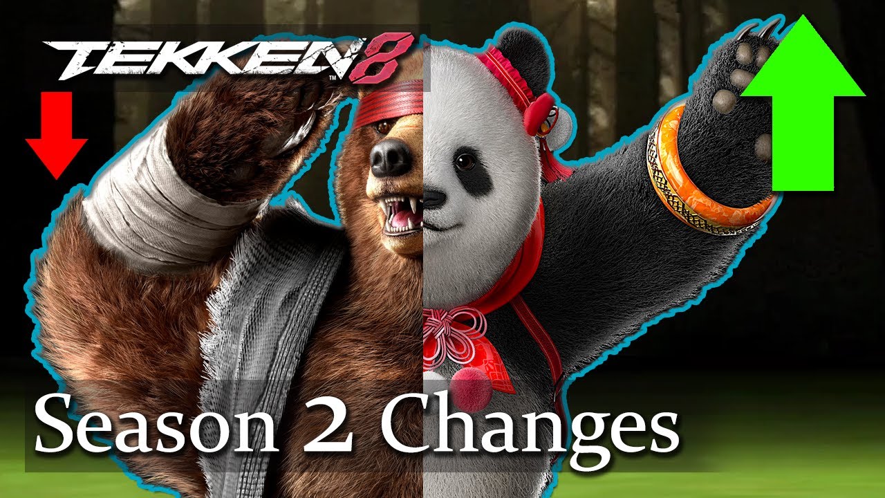 Kuma/Panda Season 2 Changes (Buffs/Nerfs) - Tekken 8 - YouTube