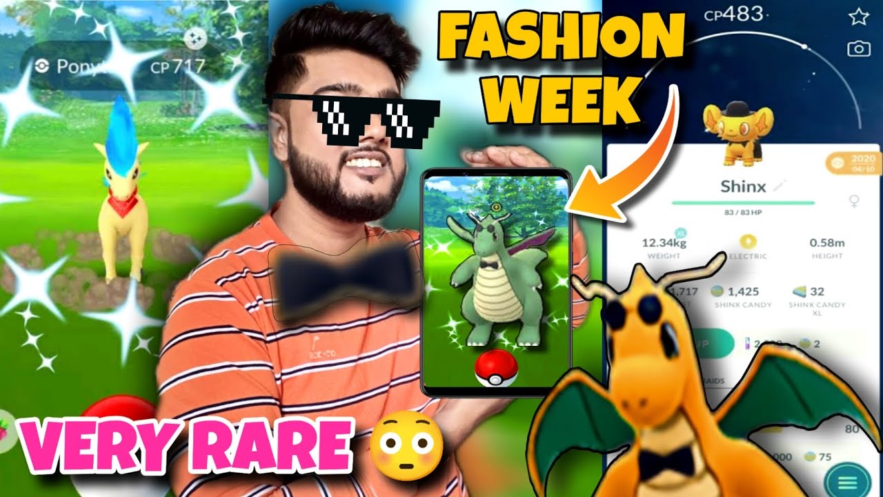 Only One Time !!! Most Rare Costume Dragonite In Fashion Week Festival ...