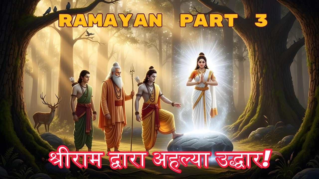 Ramayan - EP 3 - श्रीराम द्वारा अहल्या उद्धार और मिथिला यात्रा राम की ...