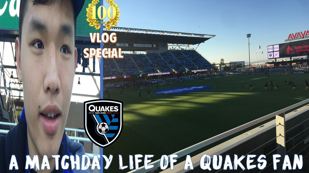 A Matchday life of a Quakes fan (vlog 100 special!!) - YouTube