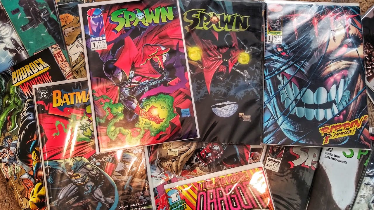 SPAWN COMIC BOOK COLLECTION - YouTube
