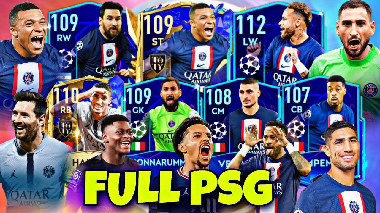 LLEGA EL MEJOR FULL PSG AL CANAL!! 🇫🇷 FIFA MOBILE 23 - YouTube