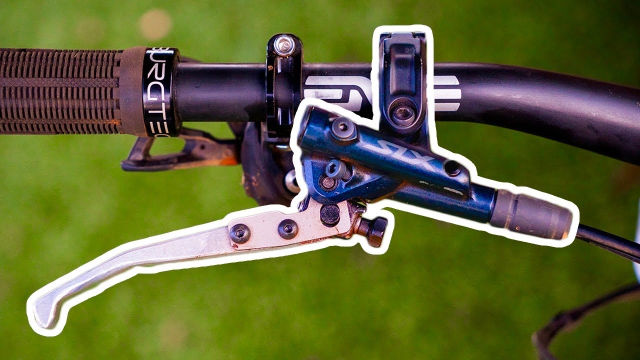 Modding the Sh!t out of my SLX Brake Levers - YouTube